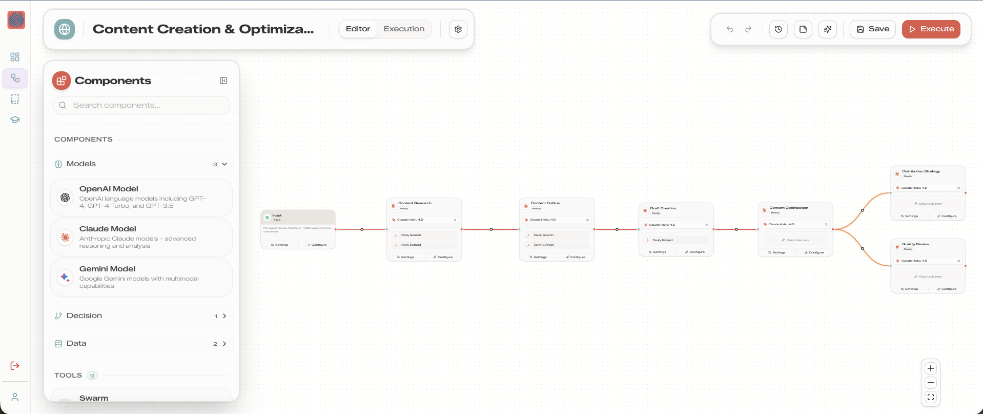 ORCFLO - Agentic Workflows for Everyone